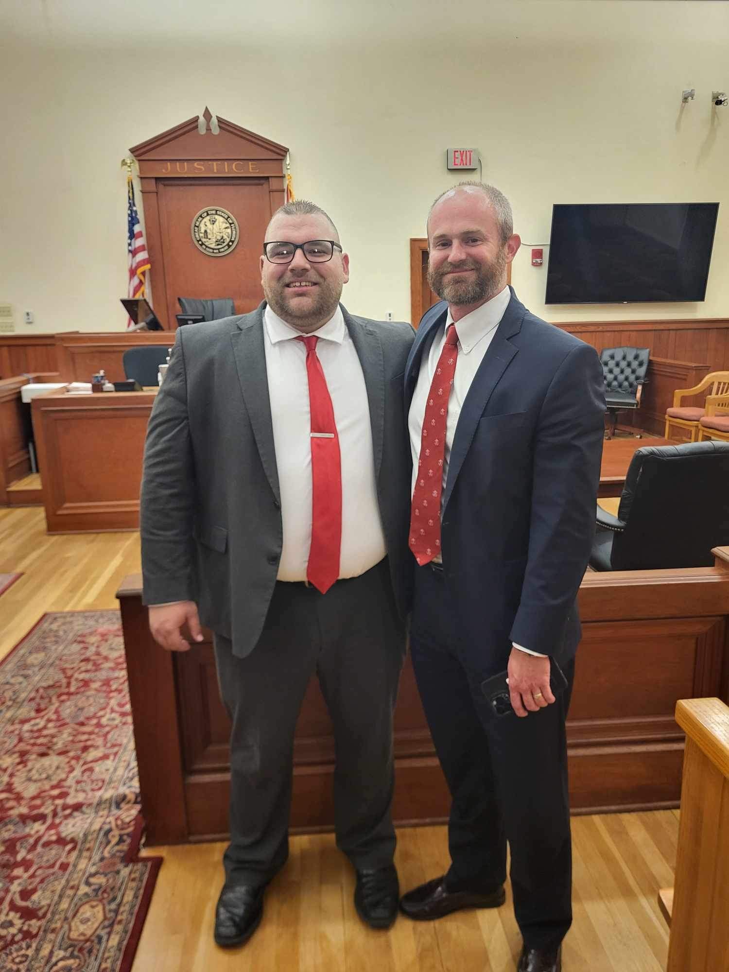 State Attorney John Durrett announces swearing in of Garrett Stavely ...